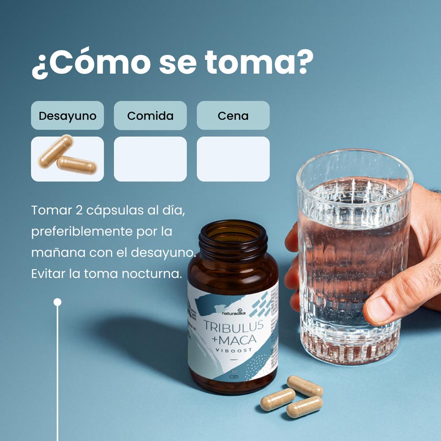 Tribulus + Maca | Viboost: Suplemento para la Testosterona