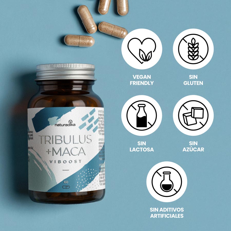 Tribulus + Maca | Viboost: Suplemento para la Testosterona